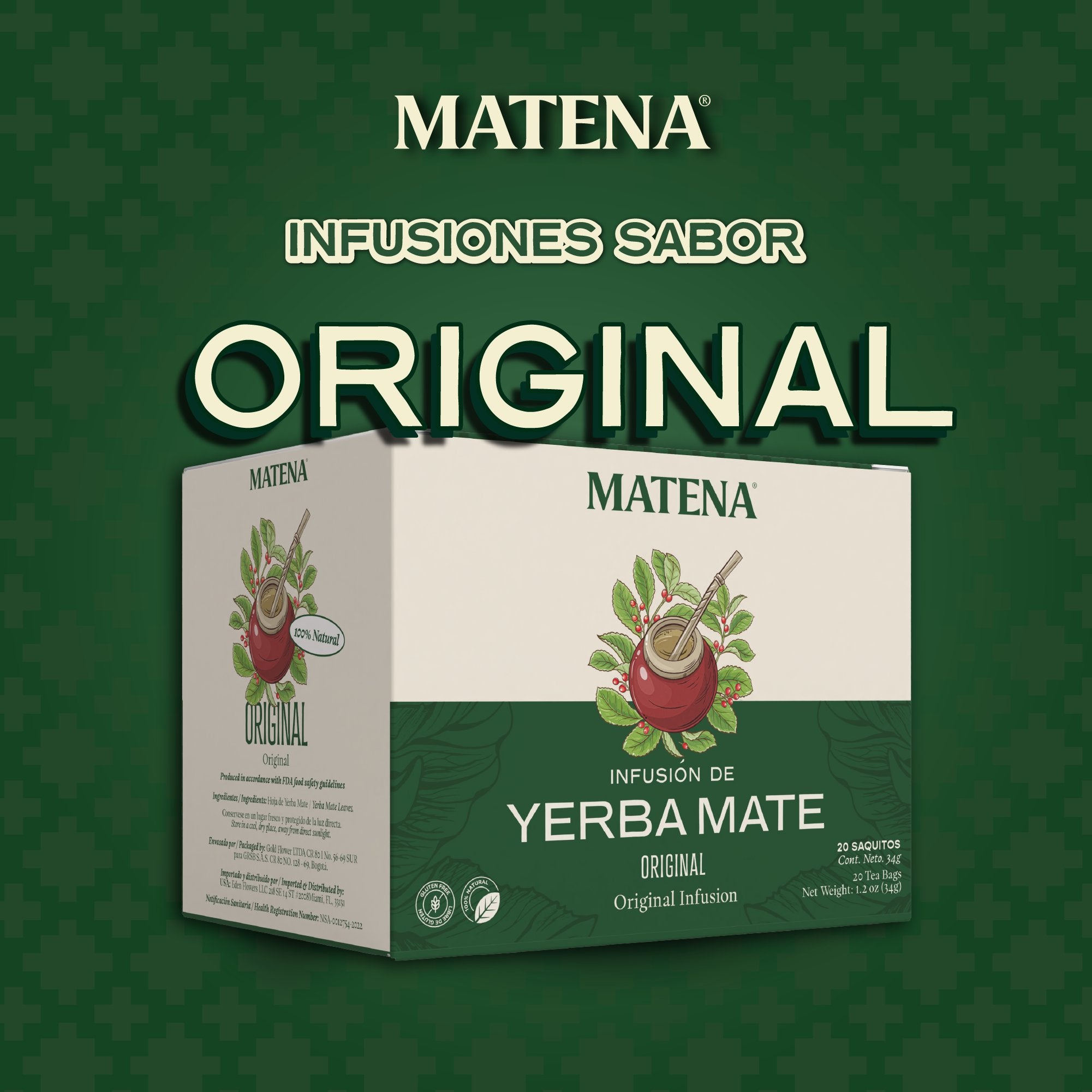 Yerba mate en Saquitos – Matena Colombia